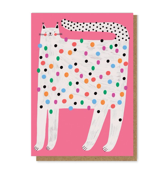 Greeting Card - Spotted Cat - Vibes & Scribes