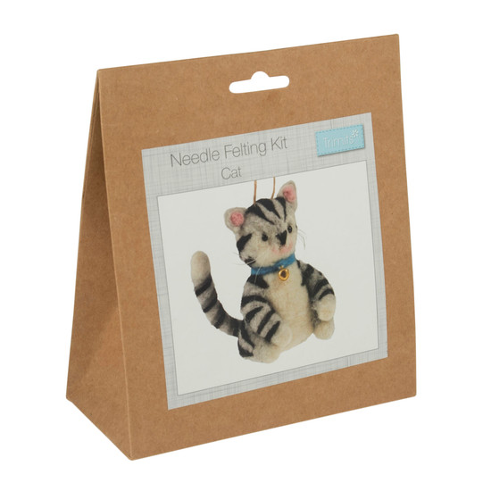 Needle Felting Kit - Cat - Vibes & Scribes