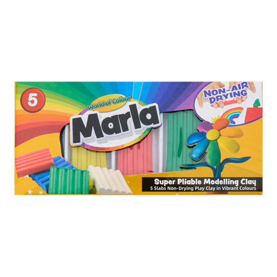 Marla Modelling Clay (5pcs) - Vibes & Scribes