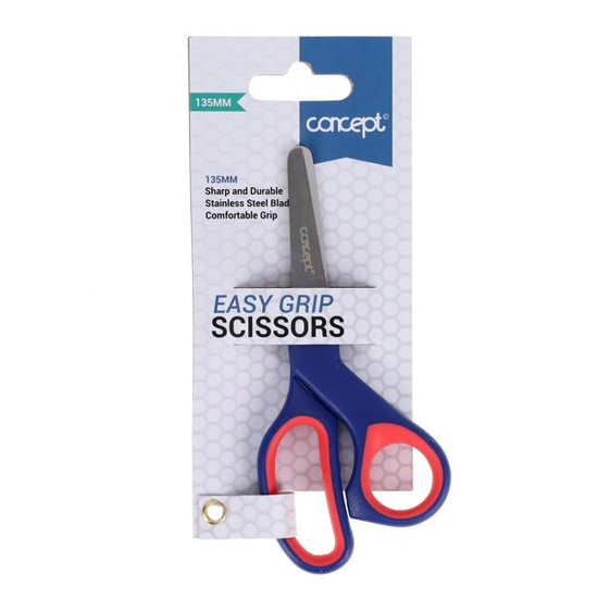 Children's Easy Grip Scissors (135mm) - Vibes & Scribes