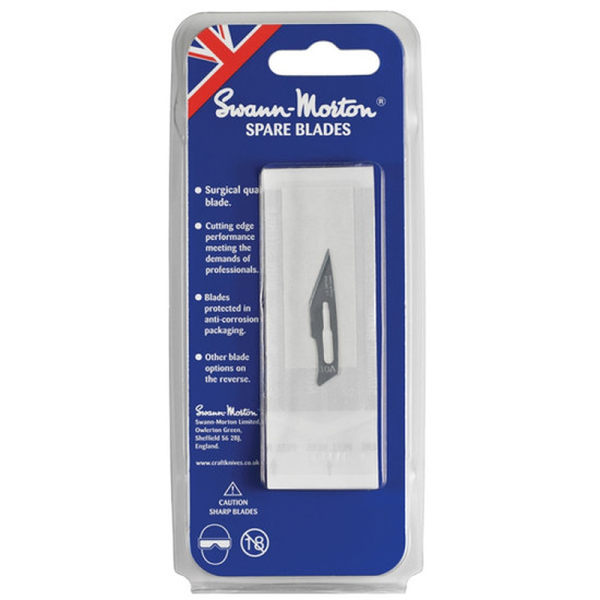 Swann Morton No.10 Spare Blades (5pcs) - Vibes & Scribes