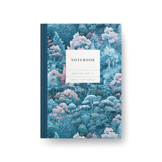A5 Notebook - Design No.41 Above The Forest | Buy Online | Vibes & Scribes