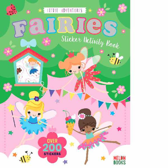Little Adventures Fairies Sticker Activity Book by Melon Books | Buy ...