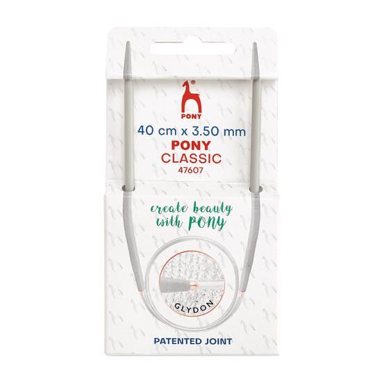 Pony Classic Fixed Circular Knitting Needles - 3.50mm - Vibes & Scribes