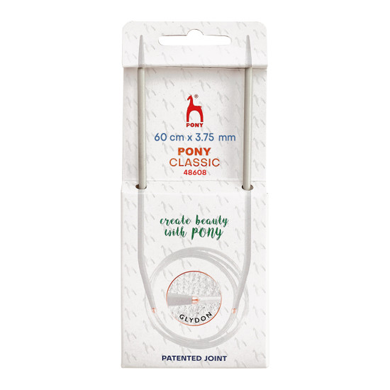 Pony Classic Fixed Circular Knitting Needles - 3.75mm - Vibes & Scribes