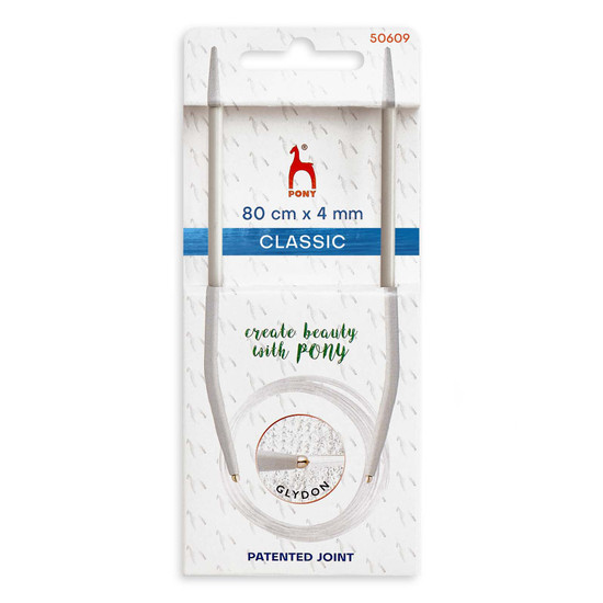 Pony Classic Fixed Circular Knitting Needles - 4.00mm - Vibes & Scribes