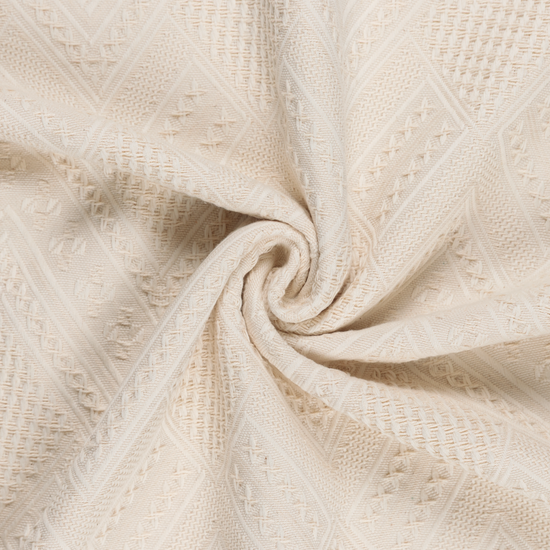 100% Cotton Damask in Embossed Geometric Chevron - Per ¼ Metre - Vibes ...