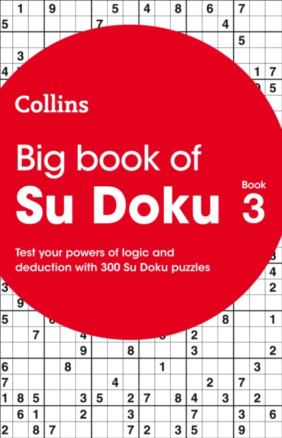 Big Book of Sudoku 3 by Collins Puzzles | Buy Online | Vibes & Scribes ...