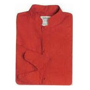Mandarin Chef Coat in Bright Red Poplin - Culinary Classics