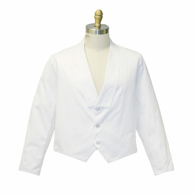 White Twill Cadet Waiter Jacket - Culinary Classics
