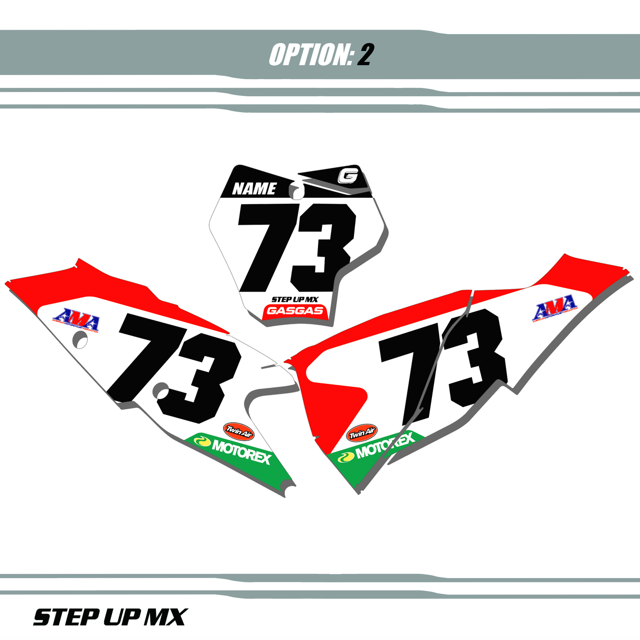 Step Up MX, Dirt Bike Graphics, Apparel, Canopies
