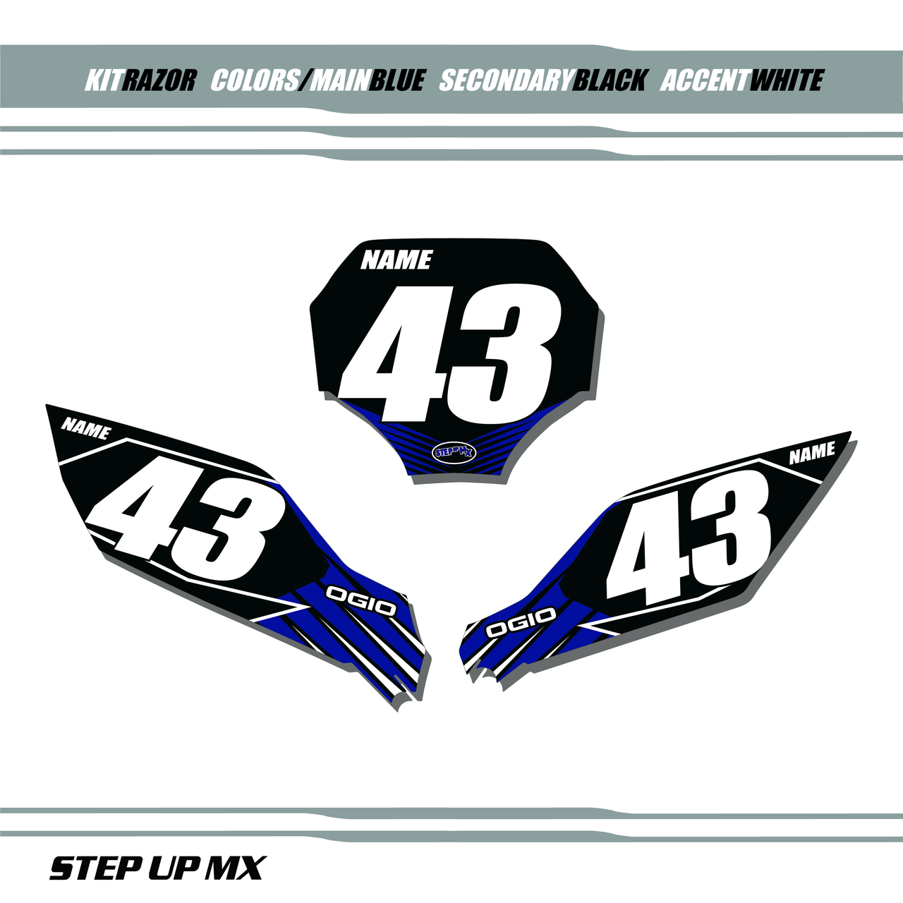 Razor Yamaha Number Plate Backgrounds