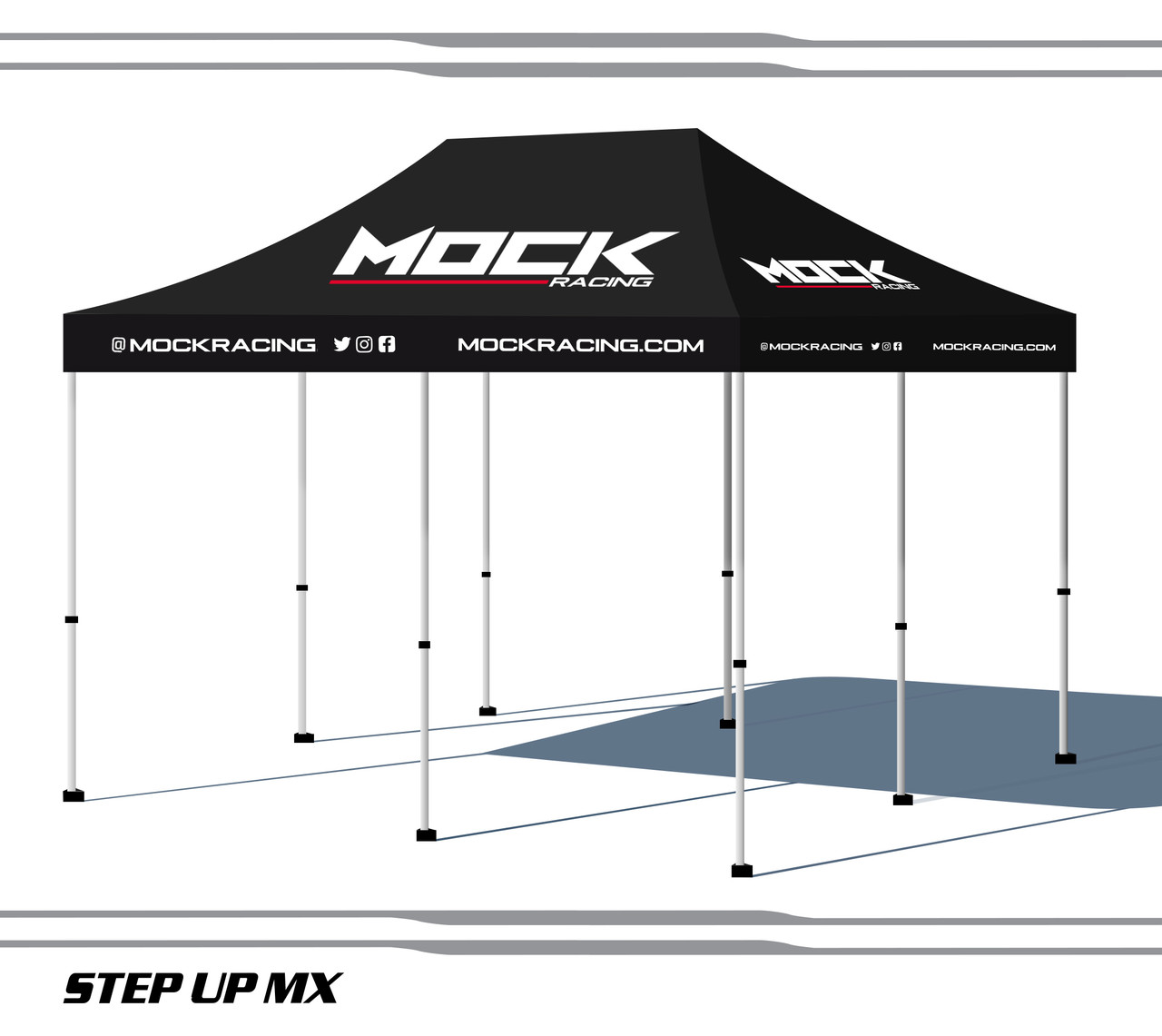 Custom Printed Canopy 20 X 20