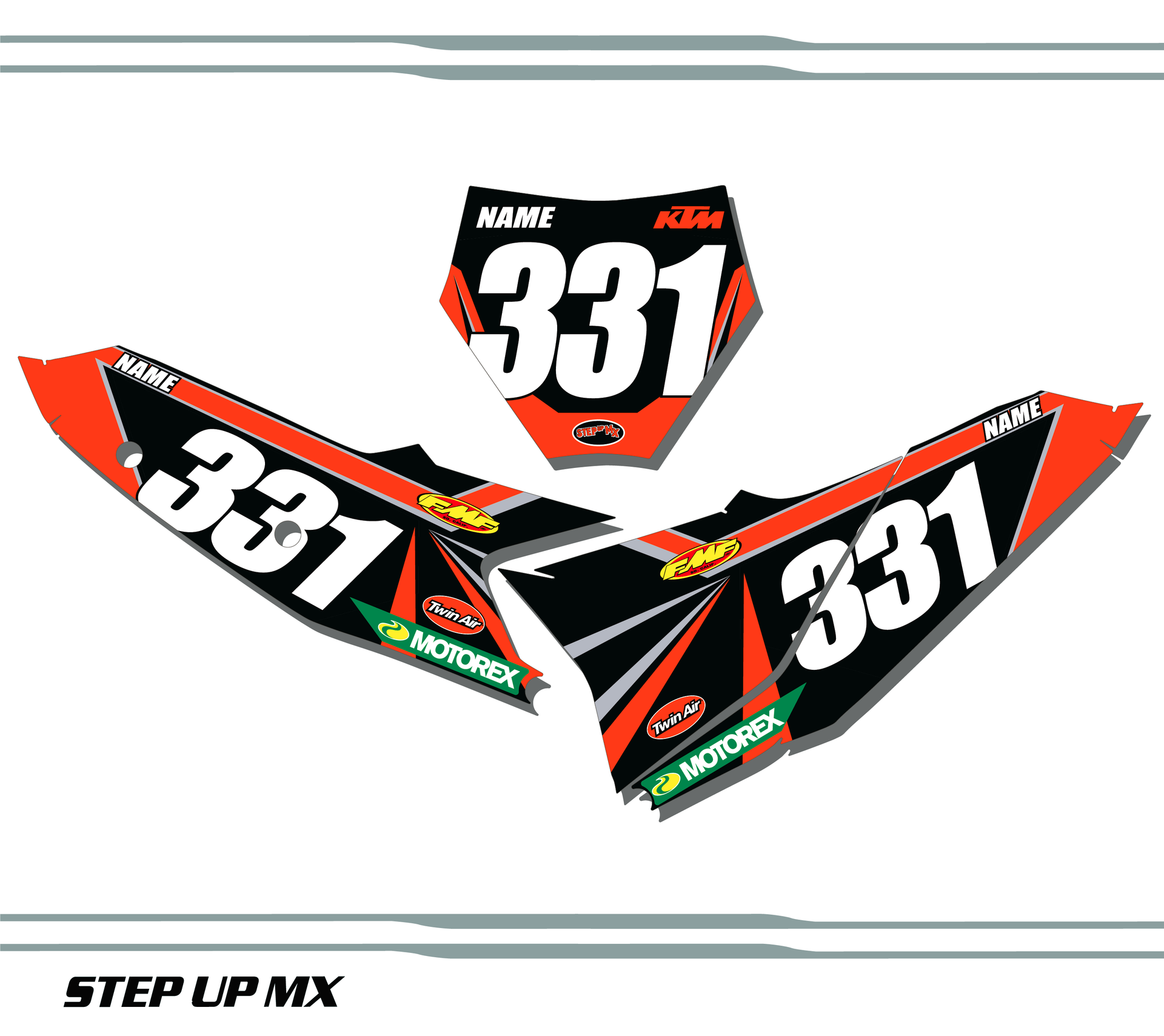 Pit Board Decals