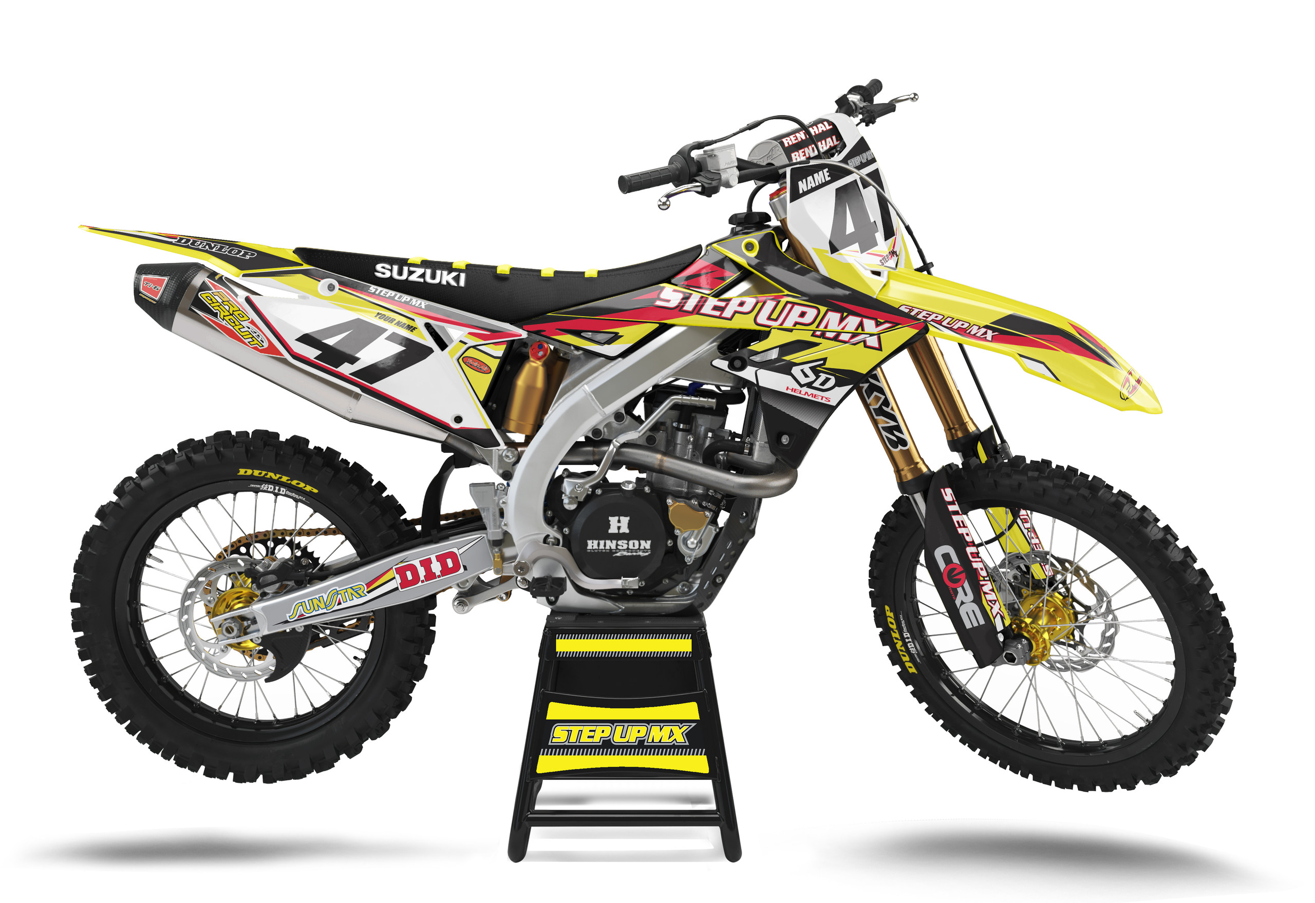 Suzuki SUMX Team Decal Kit