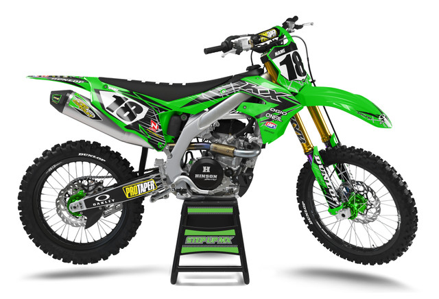 Cobra Graphics, Cobra dirt bike graphics, custom Cobra graphics