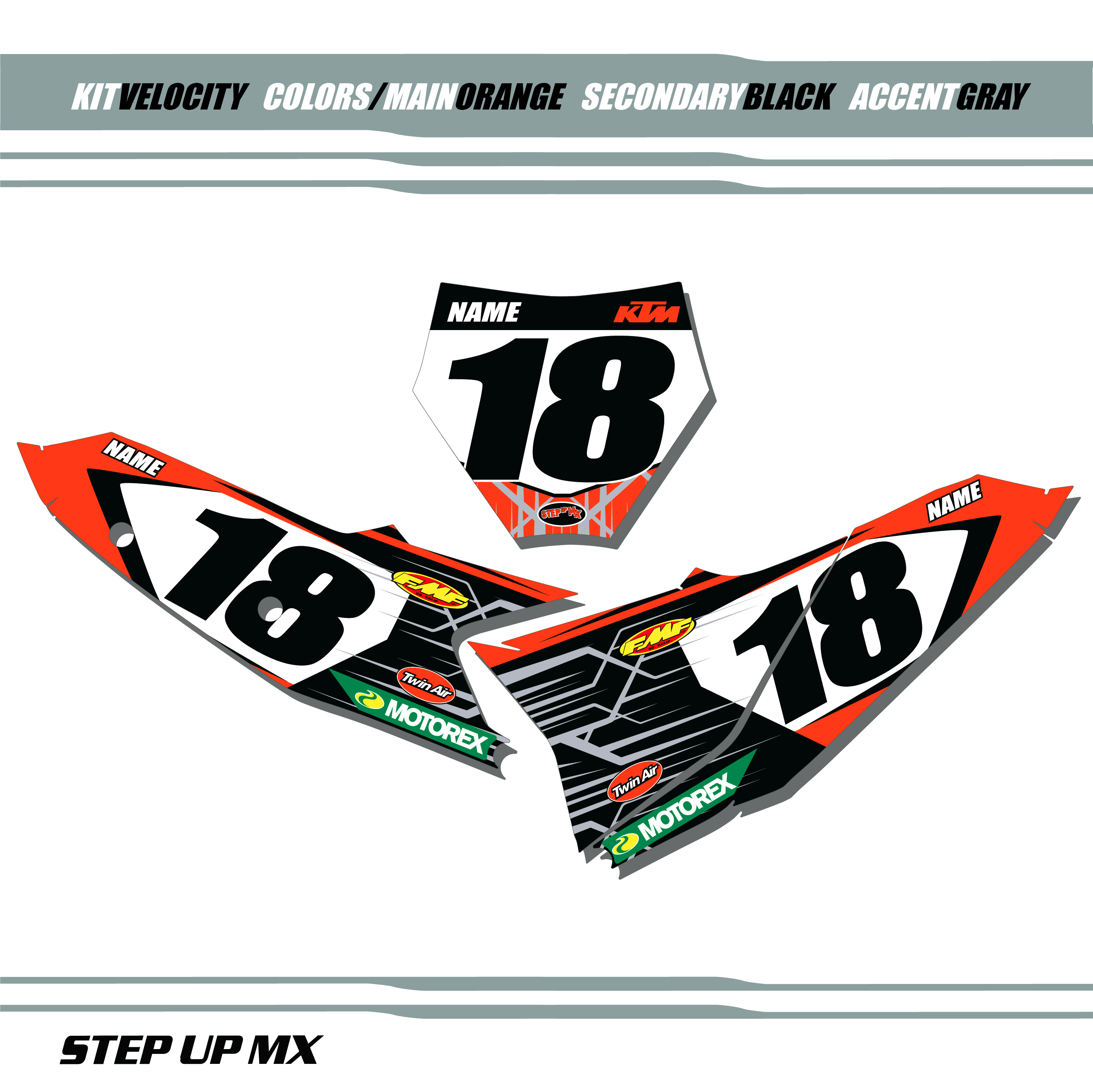 Velocity KTM Plates