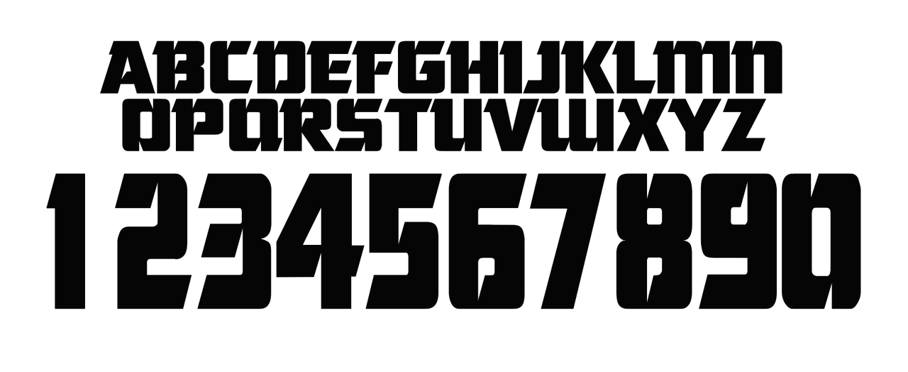 custom jersey lettering