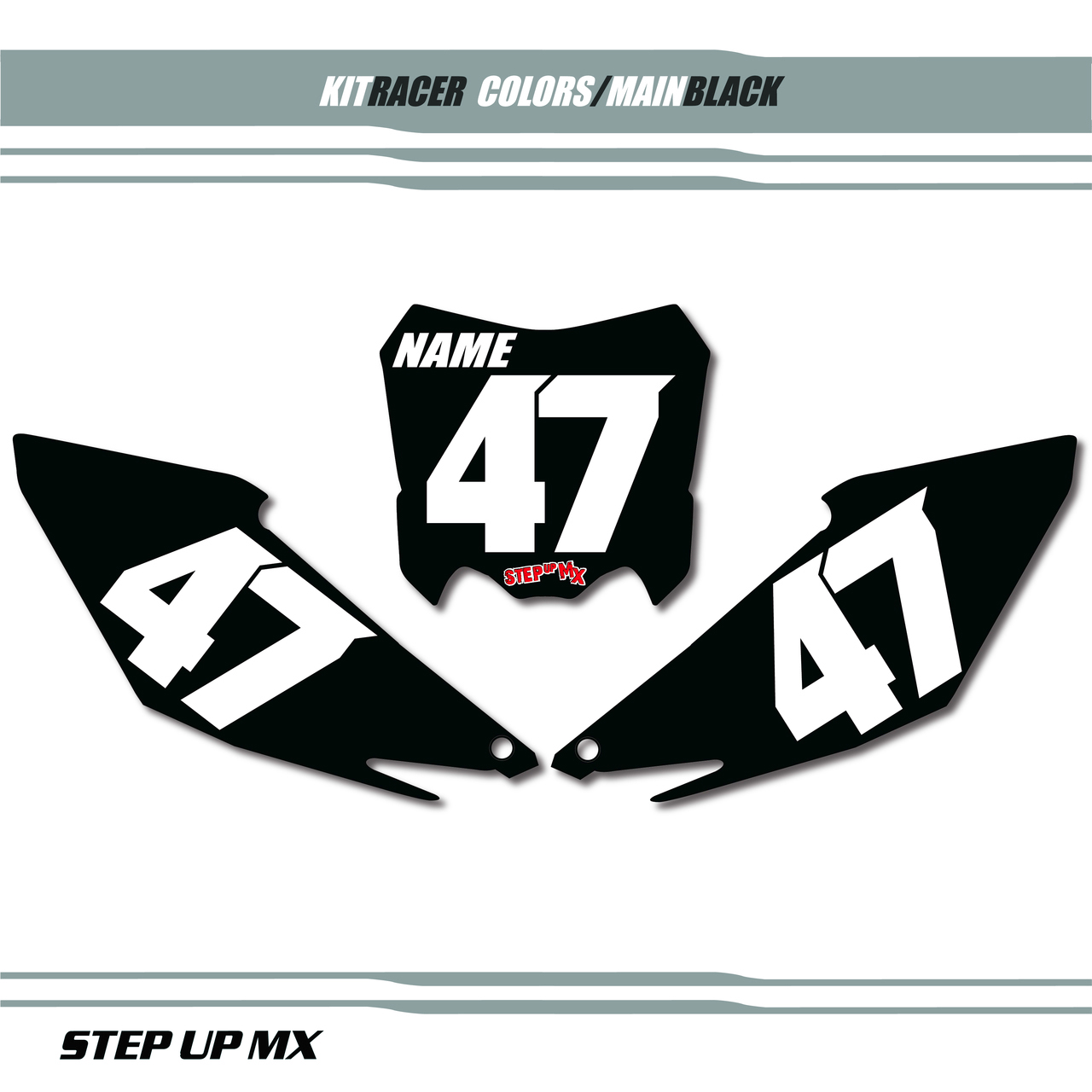 Racer Honda Number Plates