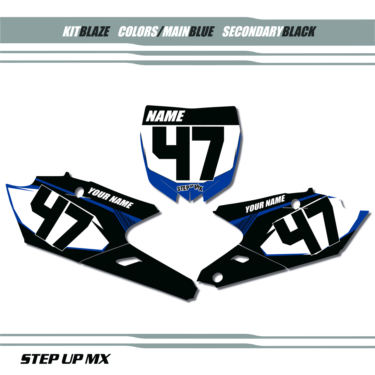 Blaze Yamaha Number Plates