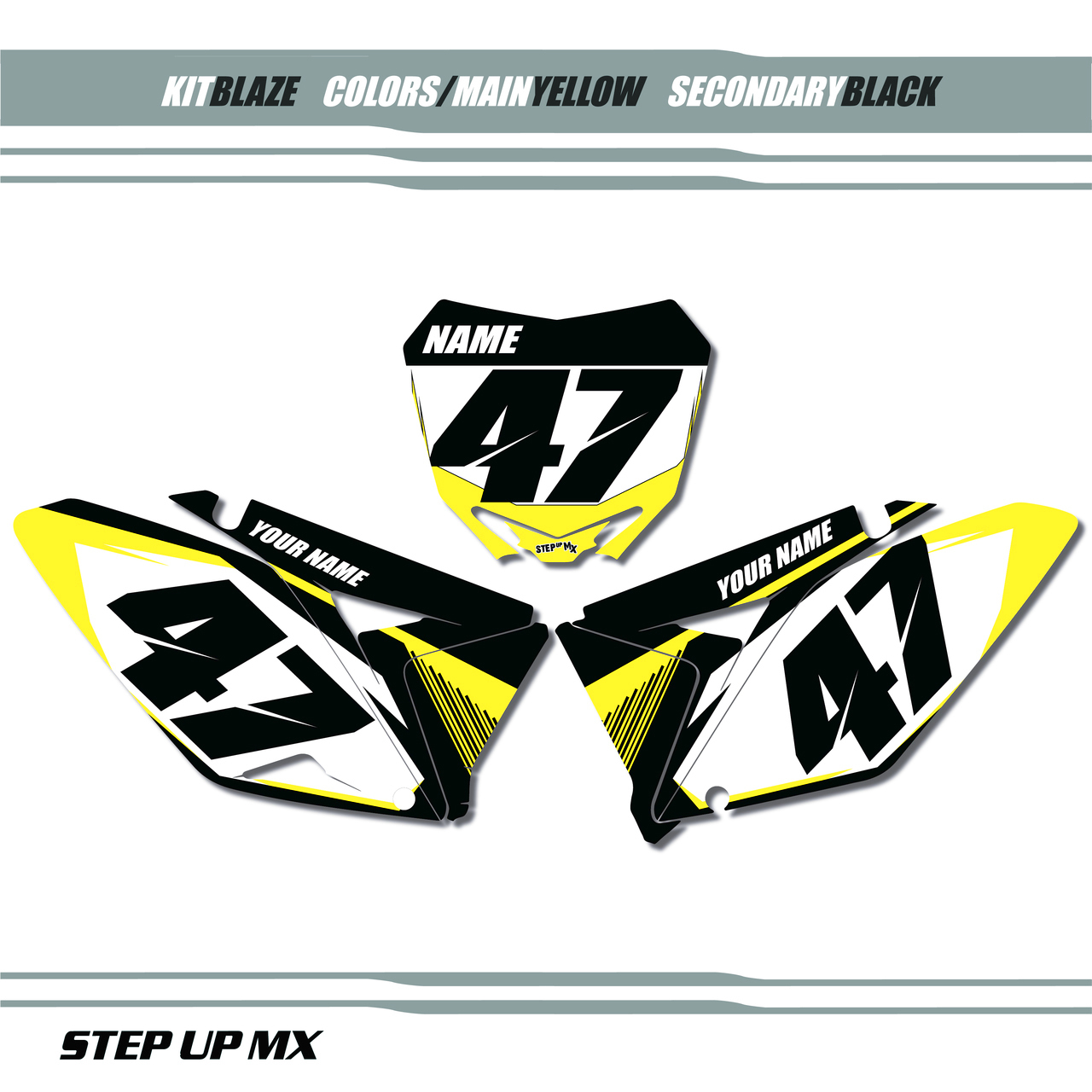 Blaze Suzuki Number Plates