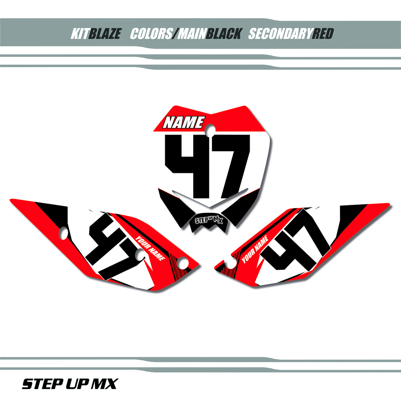 Blaze Beta Number Plates