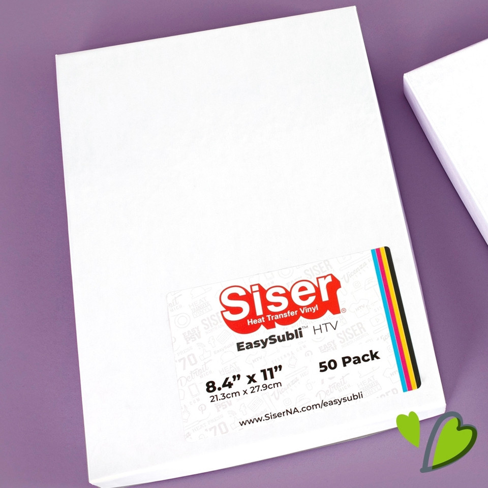 Siser® EasyColor™ DirectToVinyl®- 8.4"x11" Sheet Packs