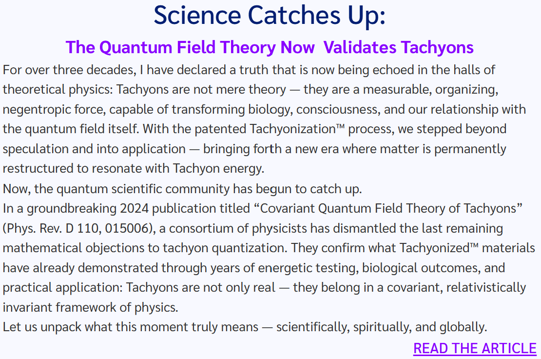 Planet Tachyon Store | Cutting-Edge Tachyon Energy Products for Mind ...