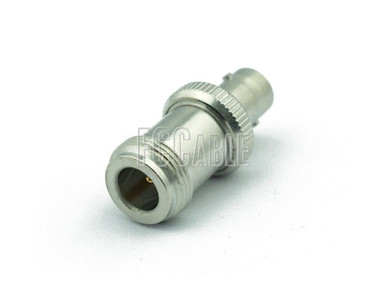 [A3341] 75 Ohm BNC Female To 75 Ohm N Female Adapter