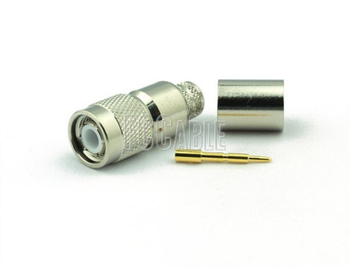 [C1200] TNC Male Connector CRIMP For RG9, RG214