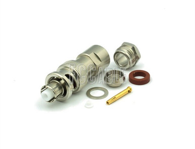 [C2089] SHV Plug Connector CLAMP For RG59, RG62, RG140, RG210