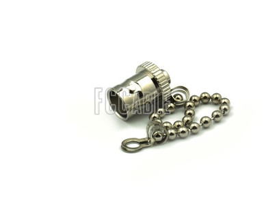 [CP1103C] BNC FEMALE NON-SHORTING DUST CAP WITH CHAIN