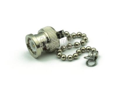 [SH1104C] BNC MALE SHORTING CAP WITH CHAIN