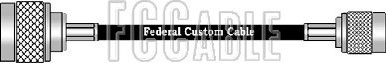 [CA1296LF] N Male to TNC Male Coax Cable Assembly with RG174 Flexible ...