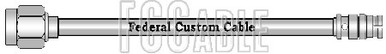 [CA2392LF] SMP Female to SMA Male Coax Cable Assembly with RG405FL Semi ...