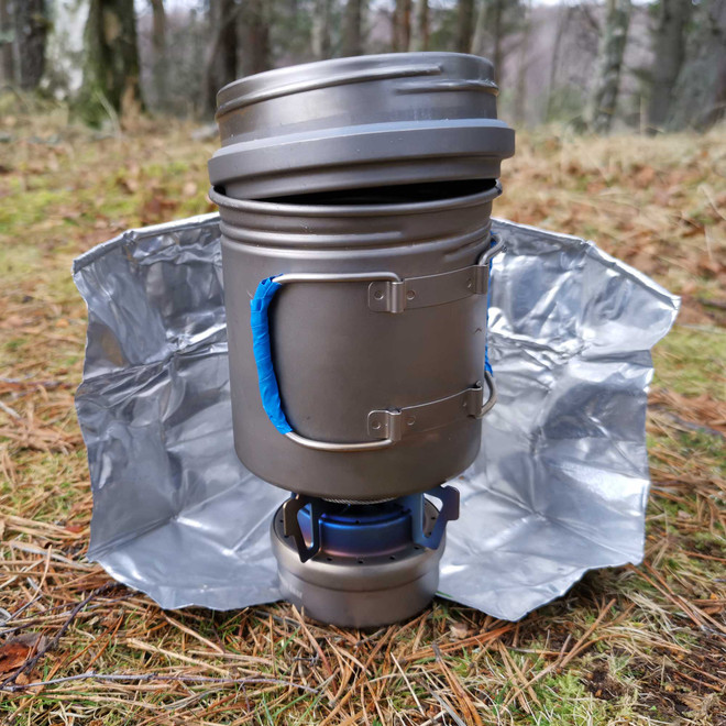 Spirit Volcano Titanium Alcohol Stove | UK | Gram-counter Gear
