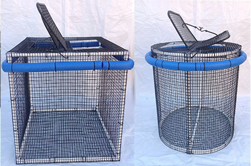 Collapsible Bait Pen 3x3x3 Square - kingmactak.com
