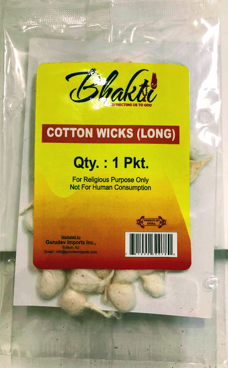 Bhakti Cotton Wicks Round - Bazaar9.com