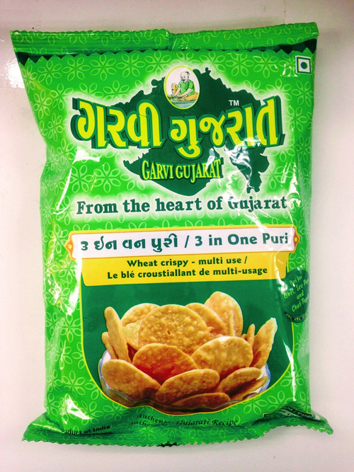 Garvi Gujarat 3 in One Puri - 258g - Bazaar9.com