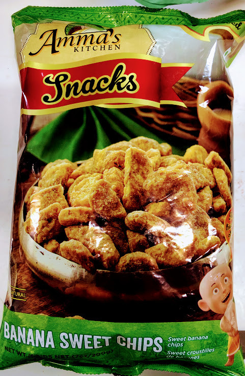 Amma's Kitchen Banana Sweet Chips - 200g(Sarkaravaratti) - Bazaar9.com