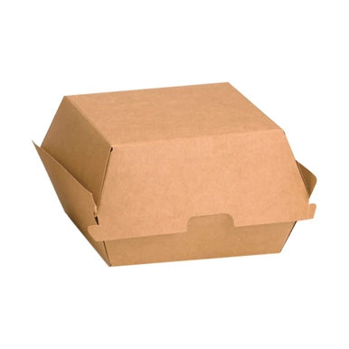 Kraft Mini Burger Box | Eco-Friendly Packaging | Packnwood