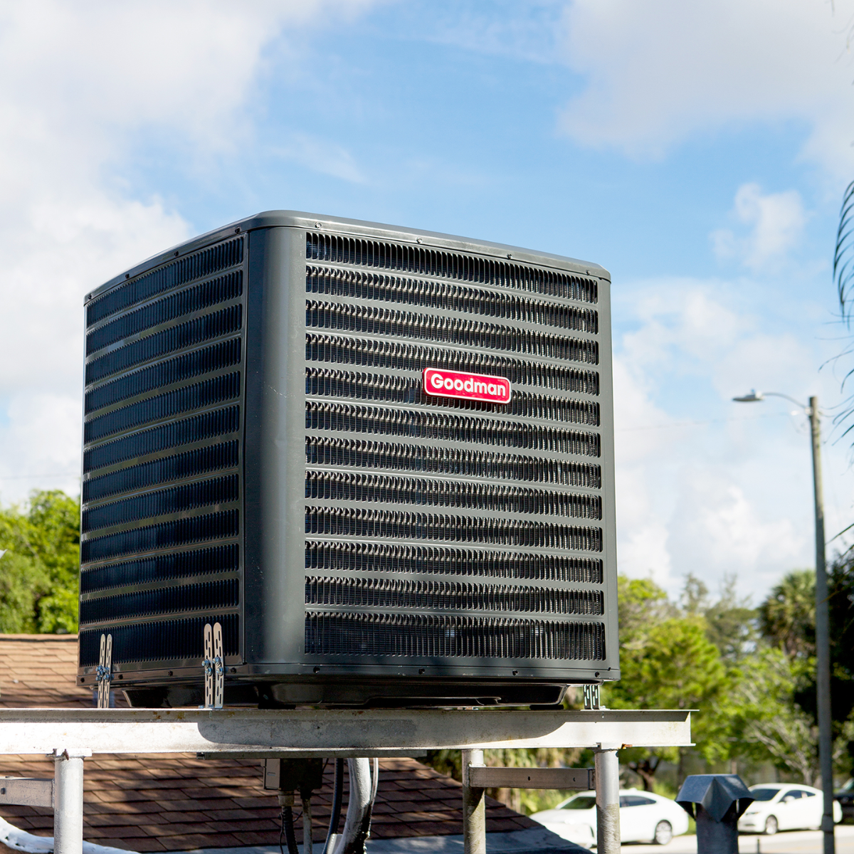 GLXS5BA4210-AMST42CU1300 Goodman 3.5 Ton 15.2 SEER2 Air Conditioner ...