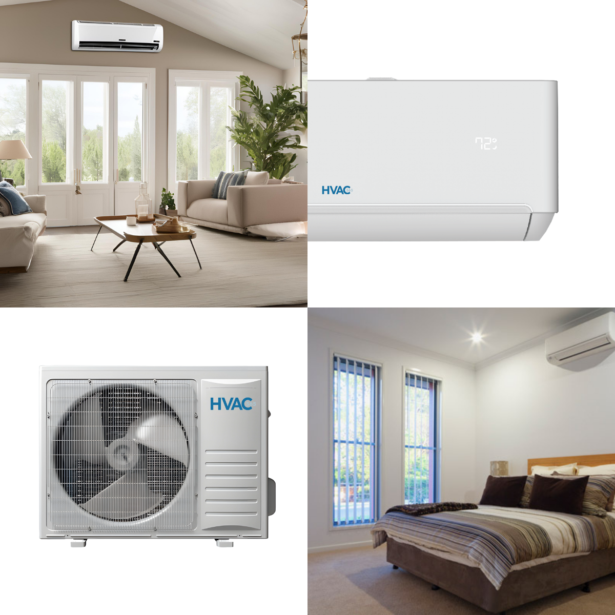 Ductless Mini Splits - Ductless Mini Split Multi Zone - HVAC365