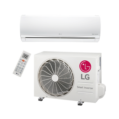 LG 24,000 BTU 23 SEER2 Wall Mounted Ductless Mini Split Heat Pump ...