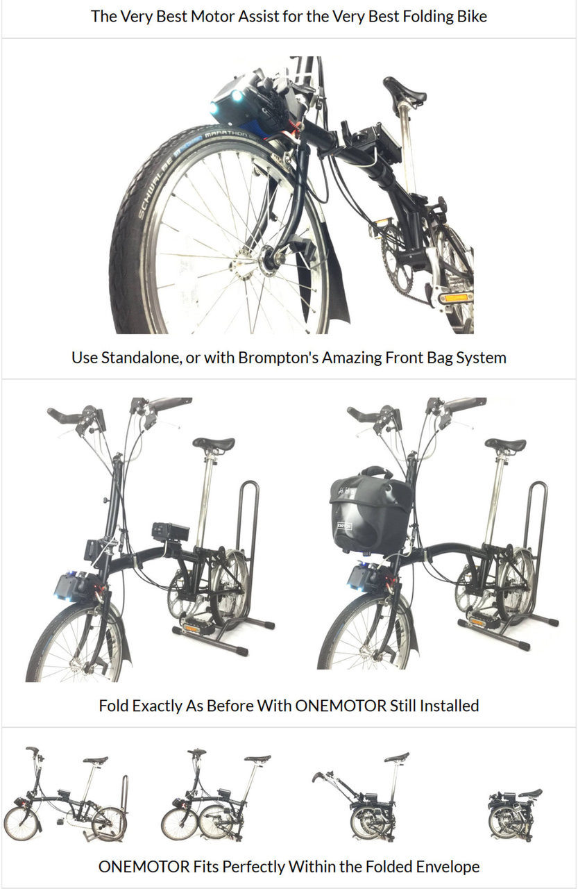 ONEMOTOR Brompton Complete Package - ONEMOTOR