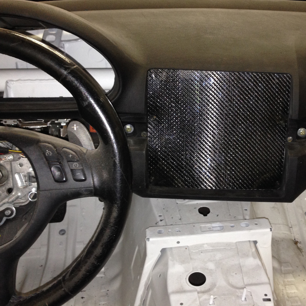 BMW E46 Carbon Dash Filler | RHR Performance