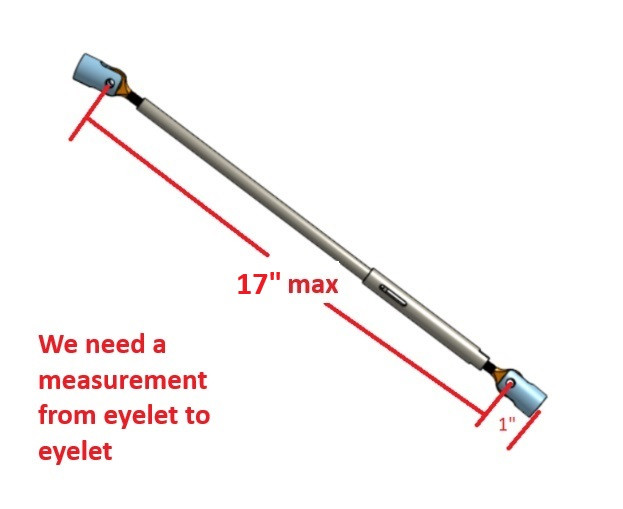 Compressible Splitter Rods (pair) - AJ Hartman Aero