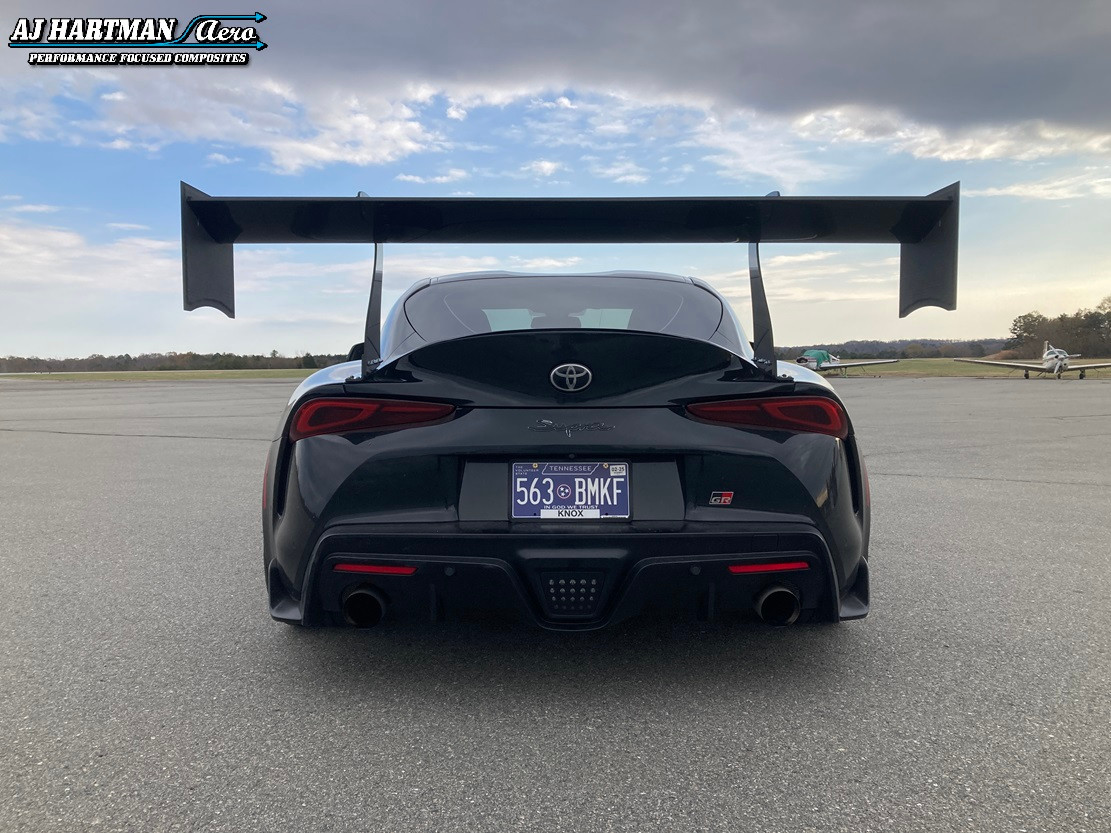 A90 Supra Fulcrum 12 Wing Kit - AJ Hartman Aero