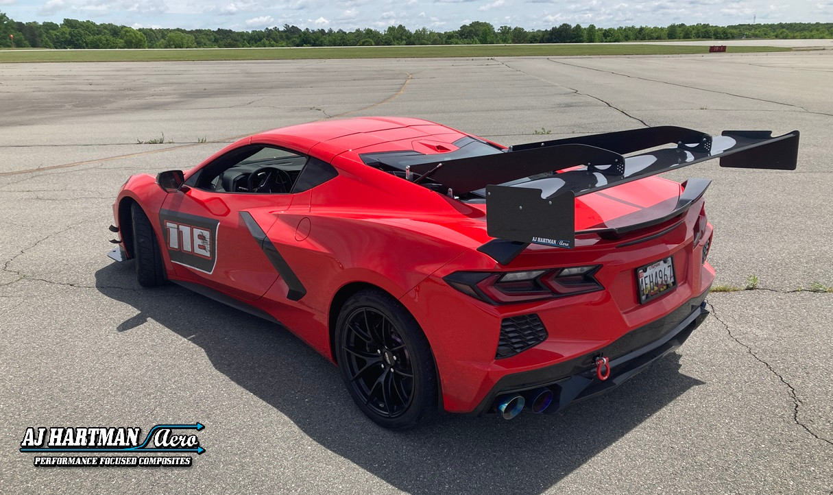 C8 Wing Kit - AJ Hartman Aero