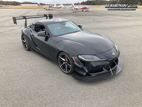 A90 Supra Splitter Kit - AJ Hartman Aero